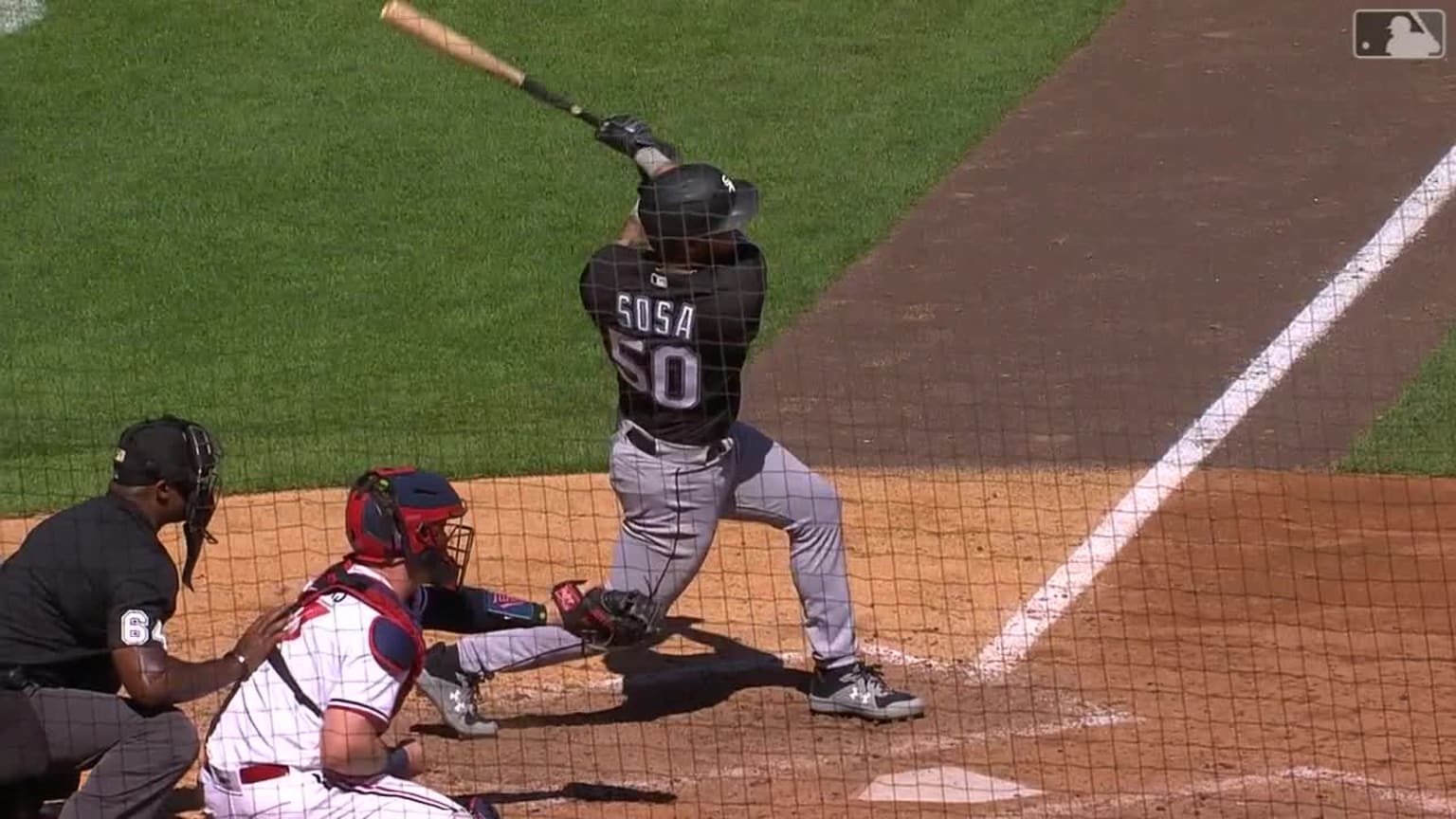 Lenyn Sosa hits a solo home run to right-center | 04/12/2023 | Chicago ...