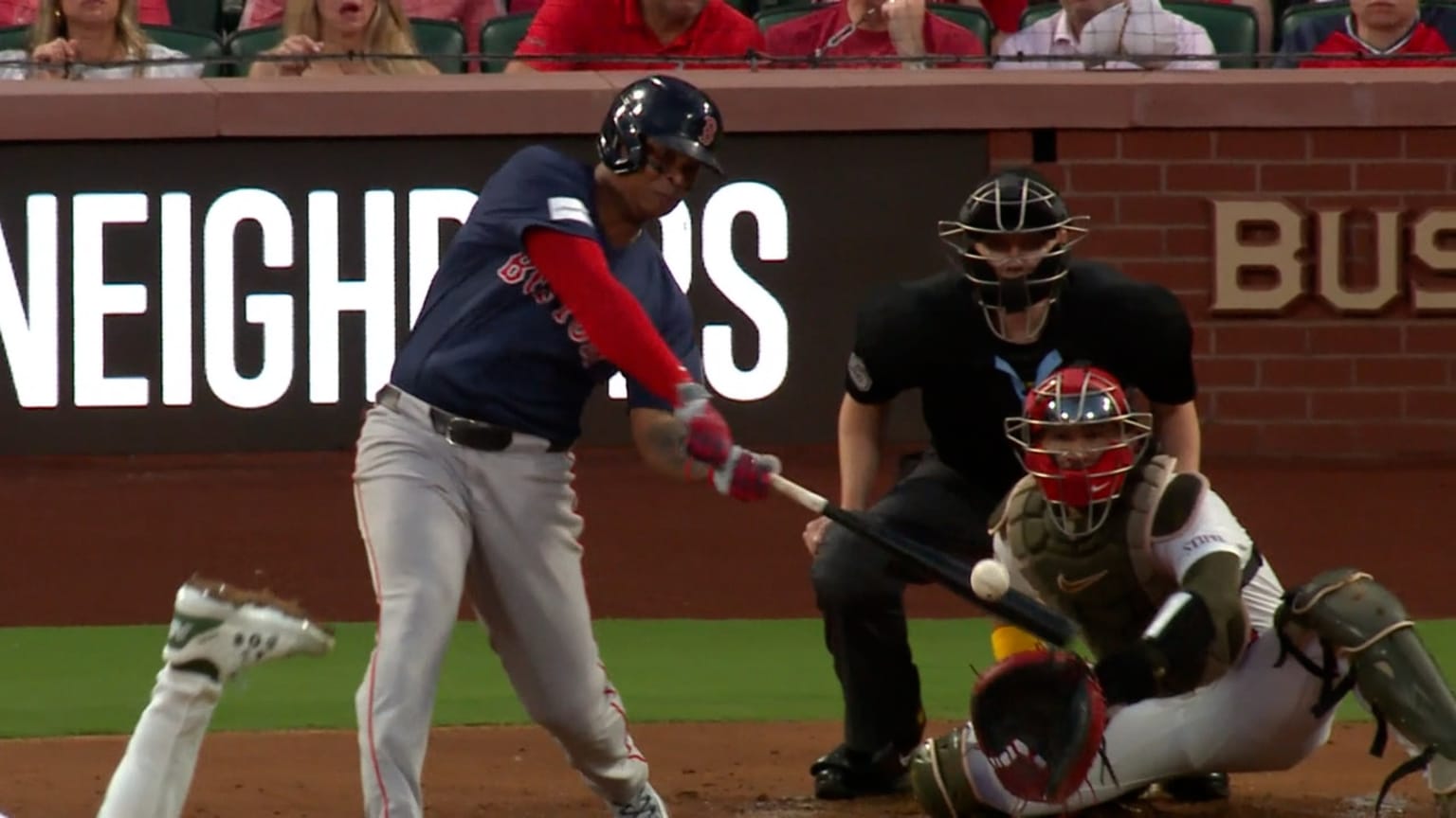 Data Viz: Rafael Devers' home run | 05/17/2024 | Boston Red Sox