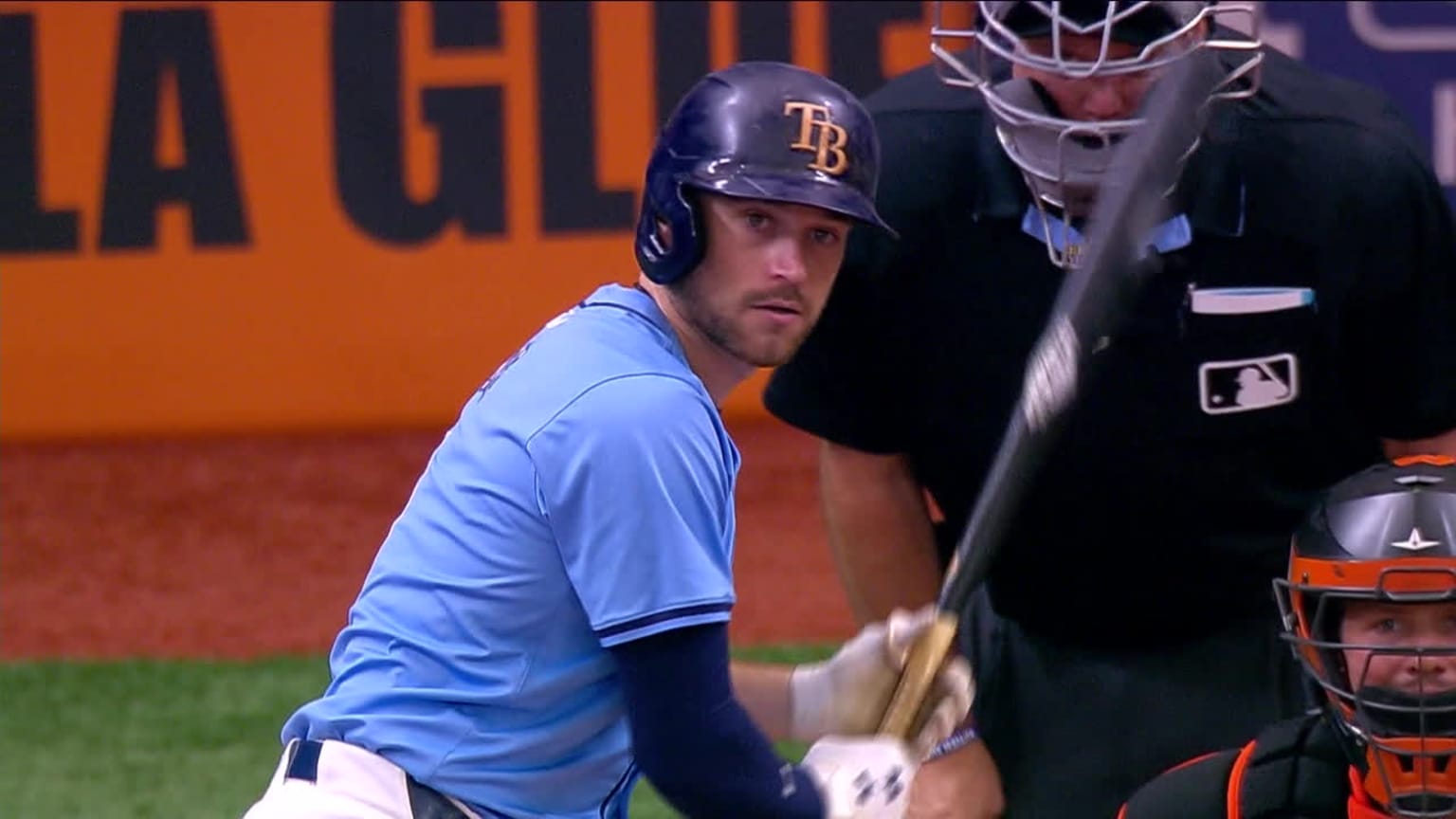 Hit remolcador de Brandon Lowe | 09/06/2024 | Los Rays de Tampa Bay