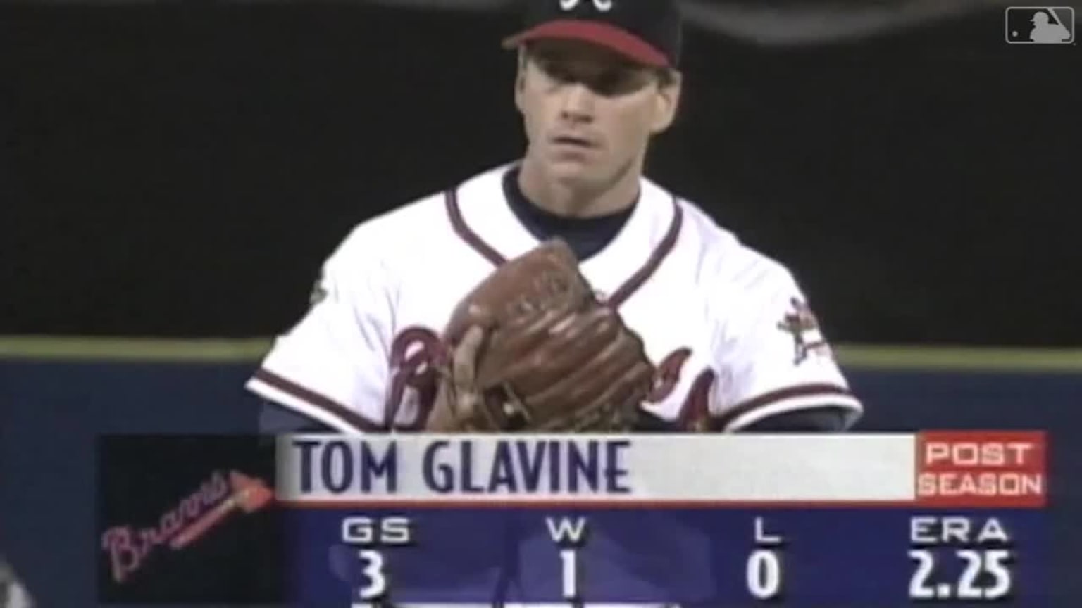 Tom Glavine World Series Shutout Tap | 10/28/1995 | MLB.com