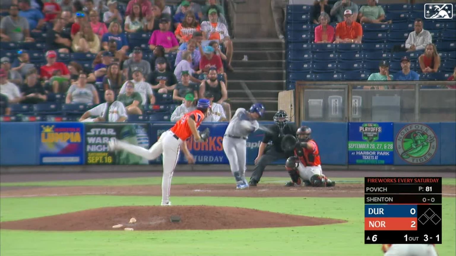 Austin Shenton hits his 25th homer to right field | 08/23/2023 | MLB.com