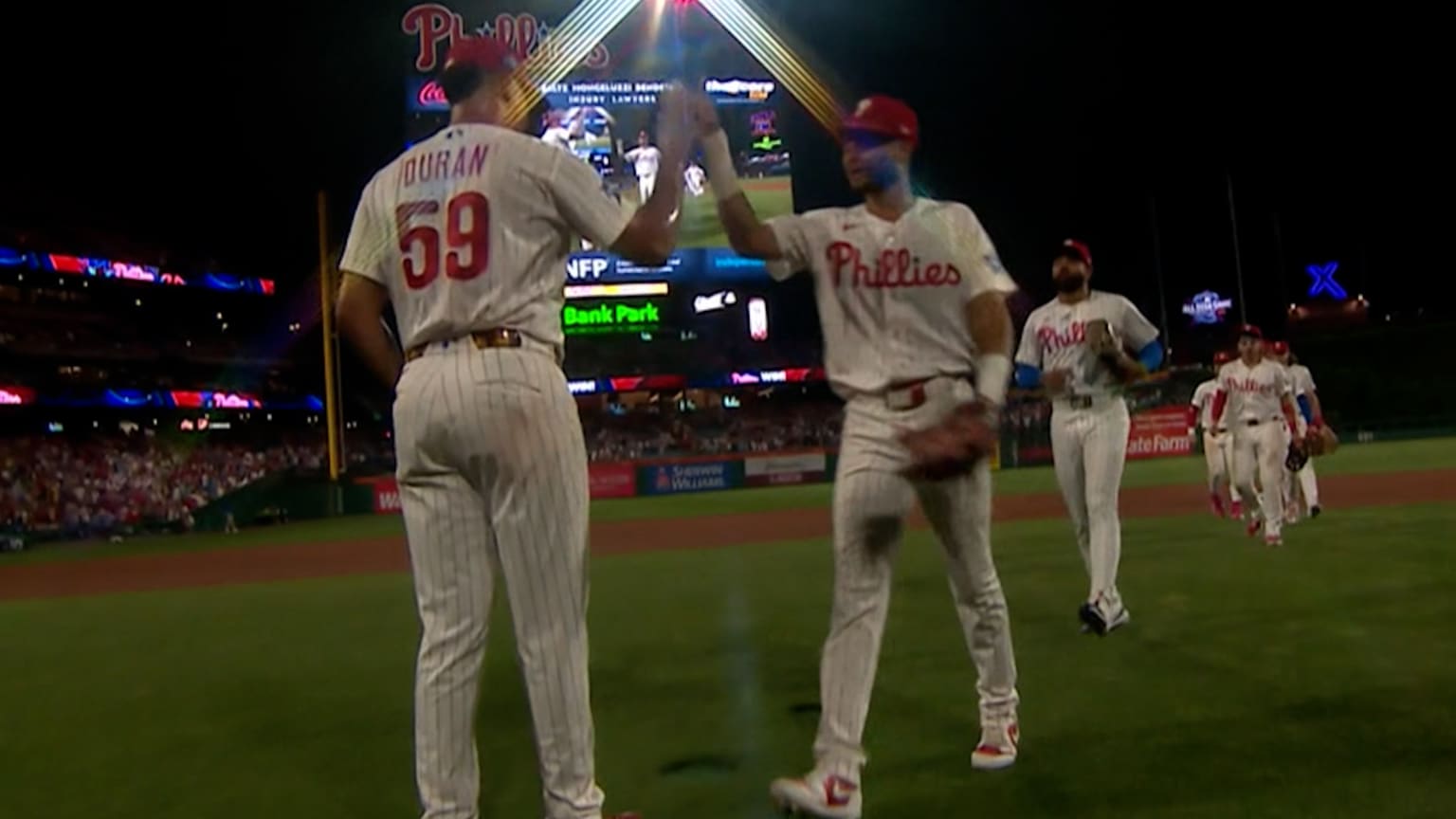 Jhoan Duran finishes Phillies' 10-6 win | 07/01/2026 | Philadelphia ...