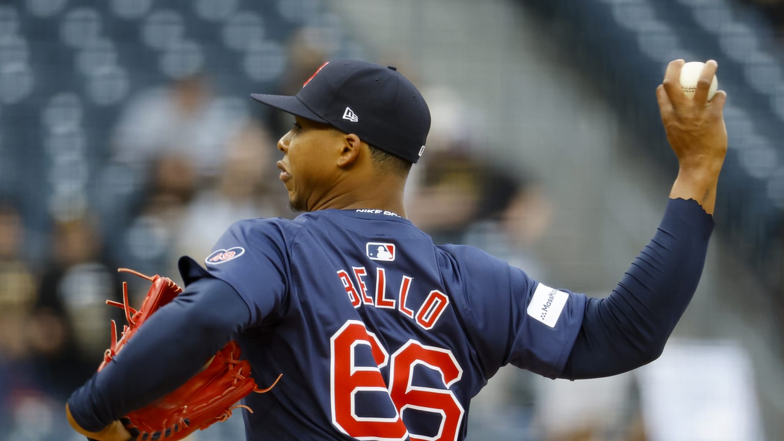 Brayan Bello strikes out Ke'Bryan Hayes | 04/19/2024 | Boston Red Sox
