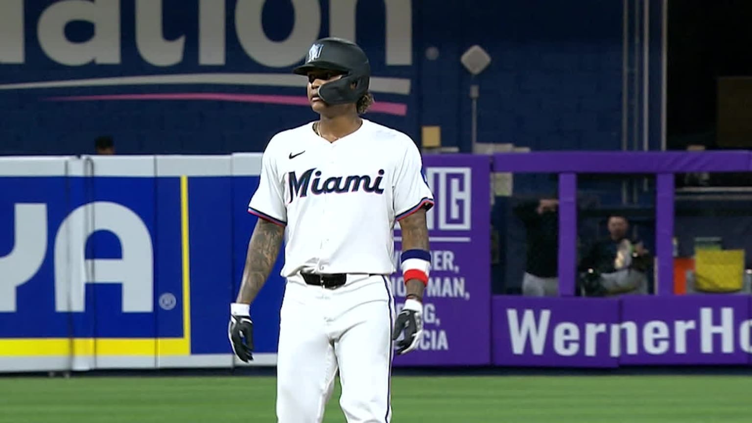 Pache responde con doblete remolcador | 03/09/2024 | Los Marlins de Miami
