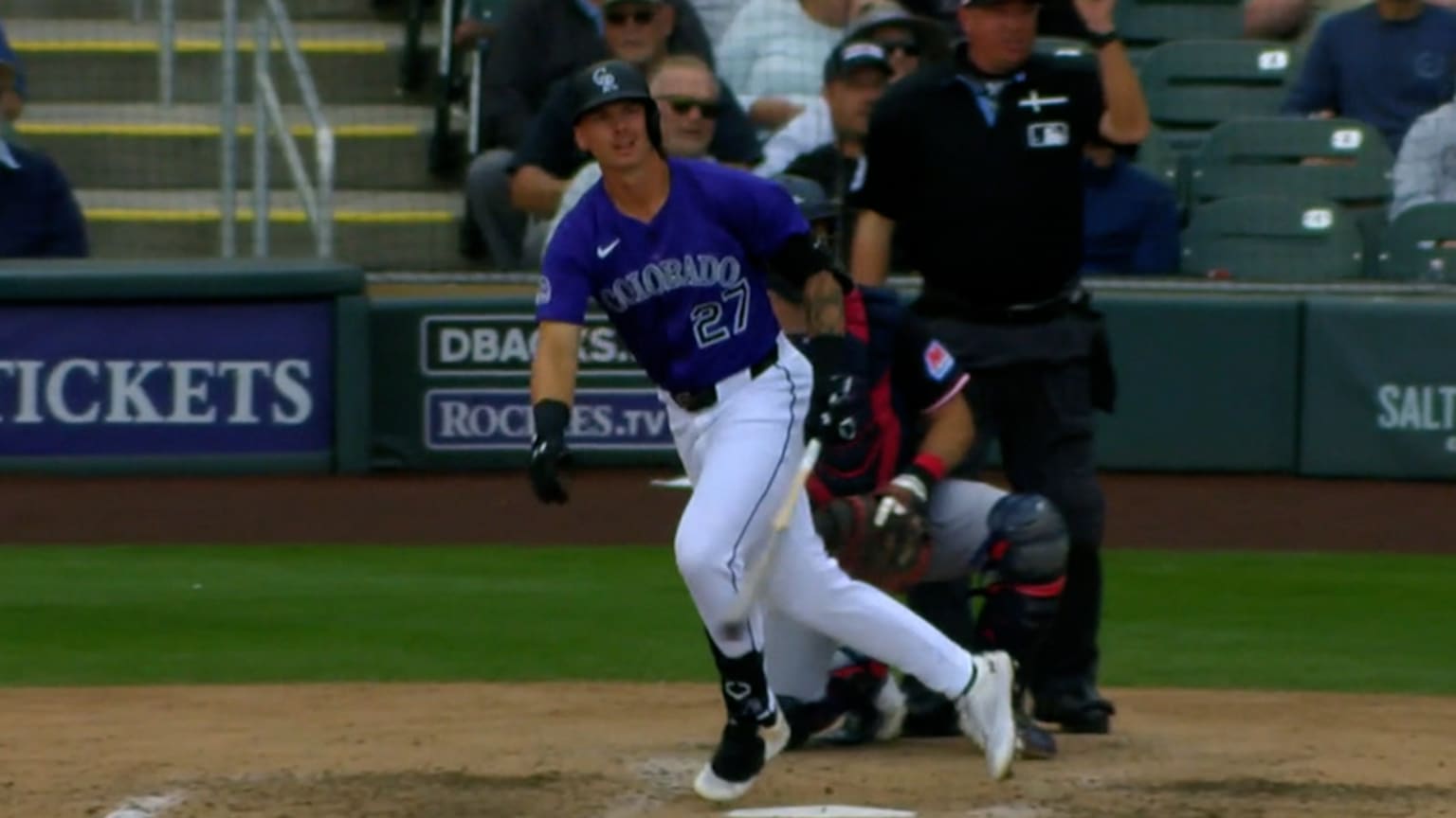 Jordan Beck's two-run homer | 03/13/2025 | Colorado Rockies