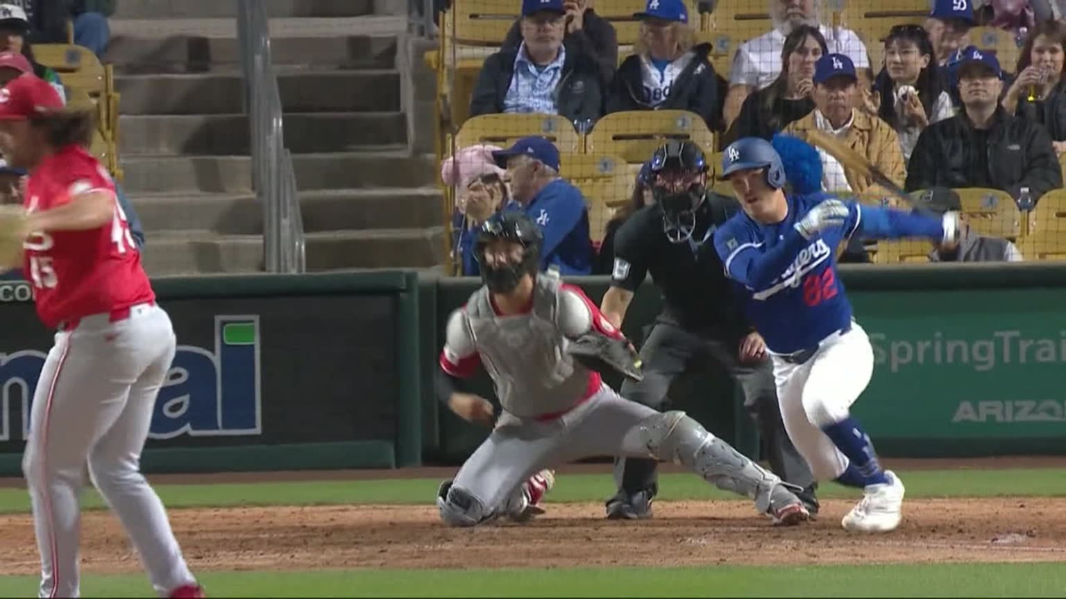 Austin Gauthier's go-ahead single | 03/04/2025 | Los Angeles Dodgers