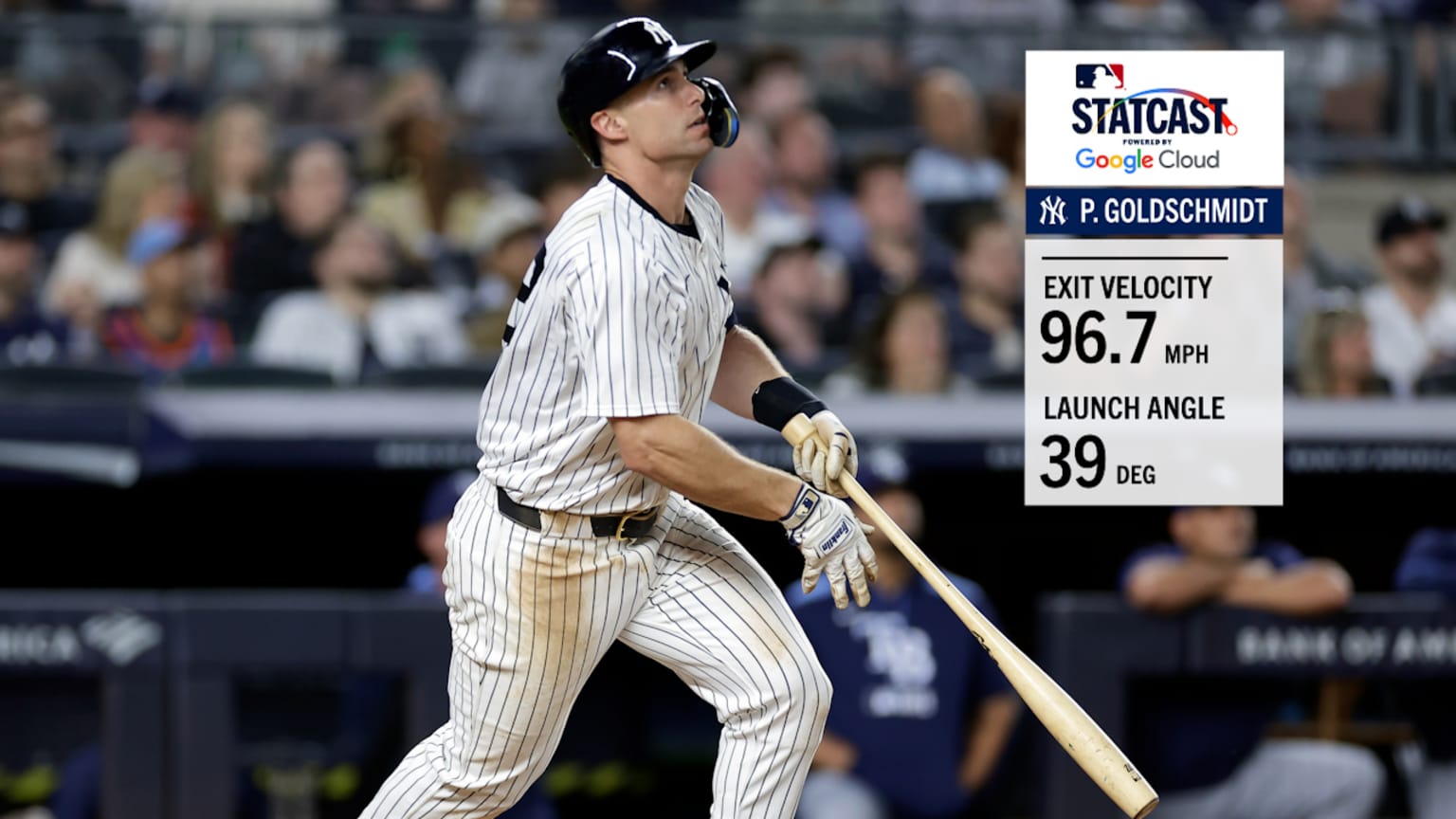 Paul Goldschmidt hits 96.7 mph three-run homer | 05/02/2025 | New York ...