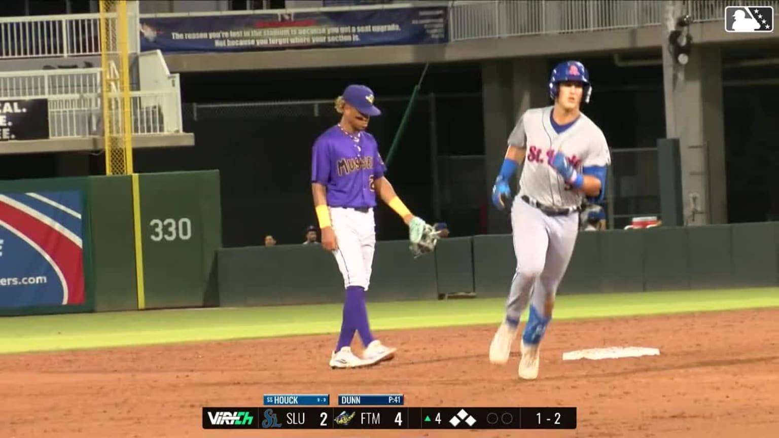 Colin Houck's solo home run | 08/01/2024 | New York Mets