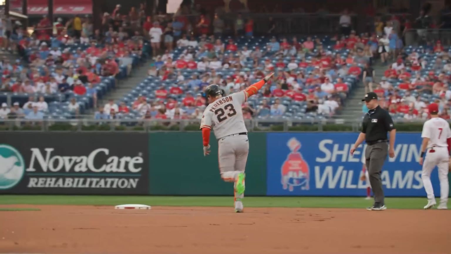 Take a look at Pederson's solo homer | Creator Cuts | 08/21/2023 | San Francisco Giants