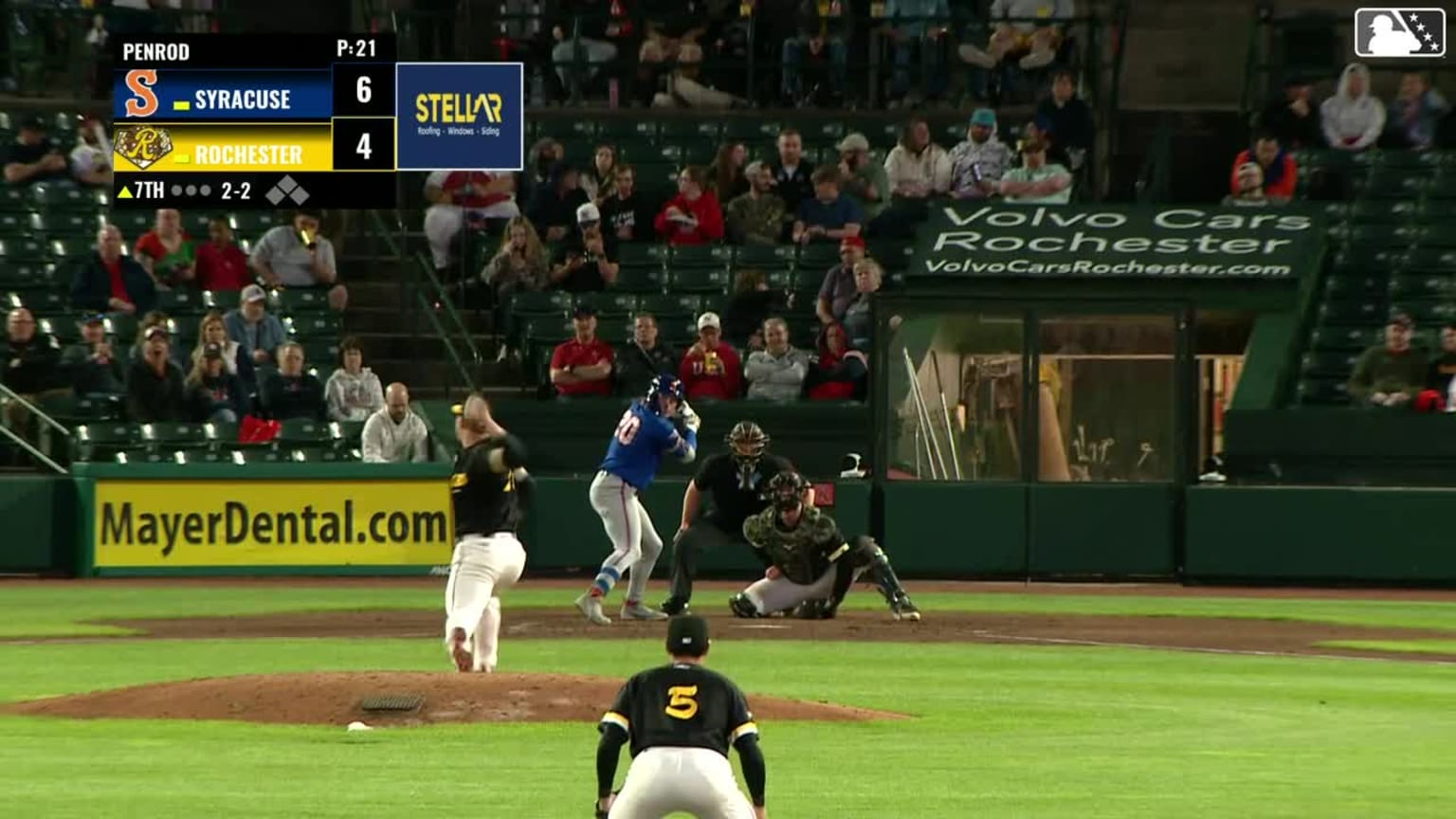 Ryan Clifford homers (11) on a fly ball to right field. | 05/28/2026 ...