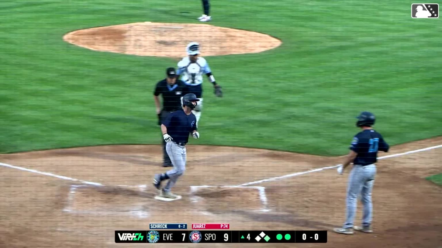 RJ Schreck hits a two-run home run | 07/13/2024 | New York Mets