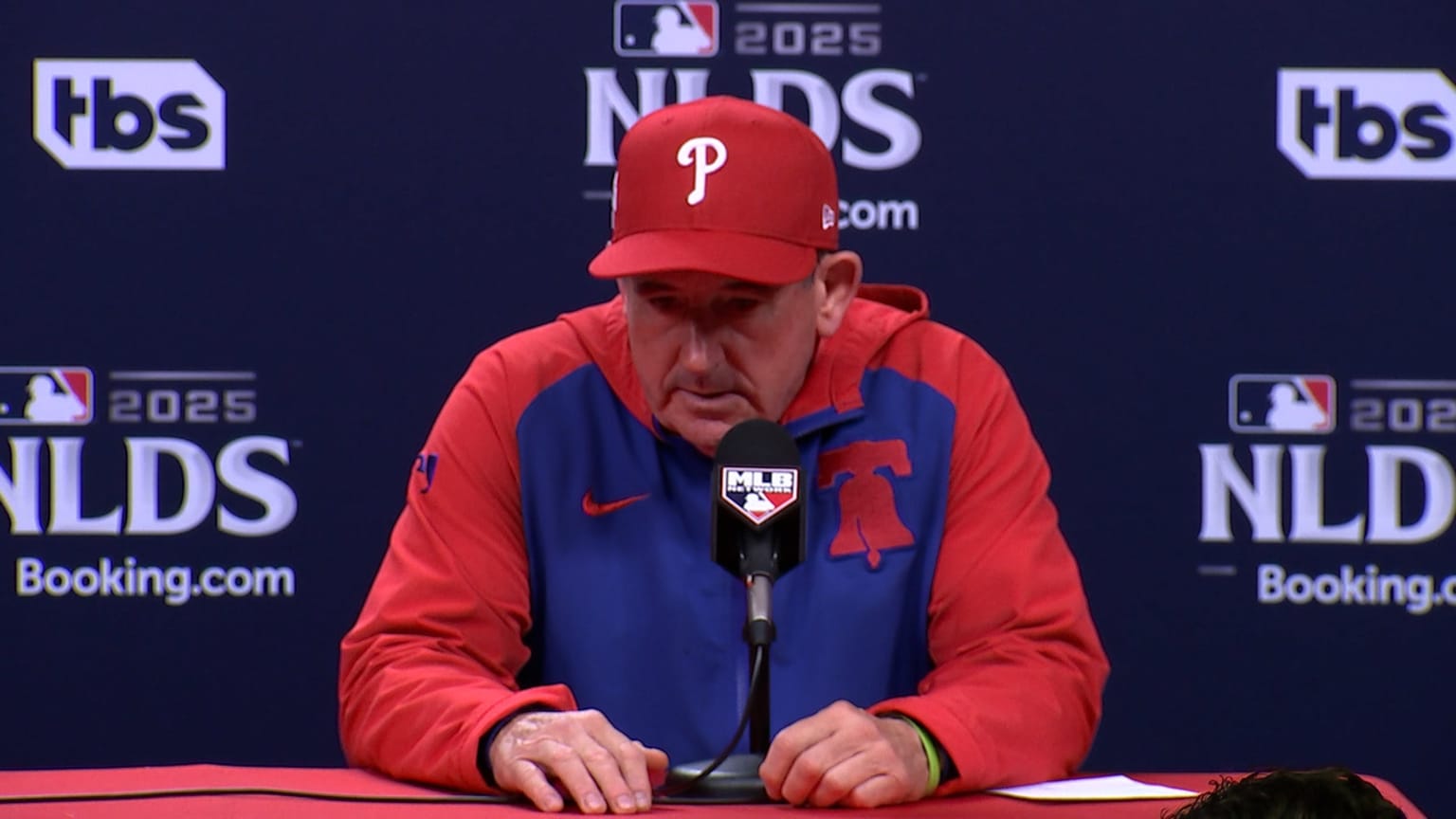 Rob Thomson discusses Aaron Nola starting Game 3 | 07/10/2025 ...