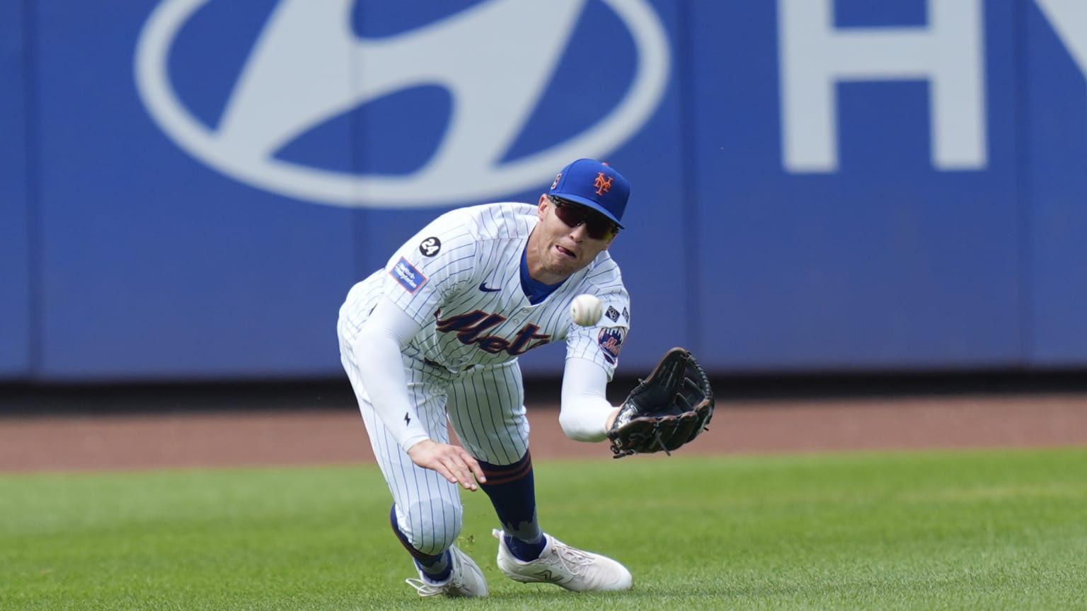 Brandon Nimmo's incredible catch | 08/18/2024 | New York Mets
