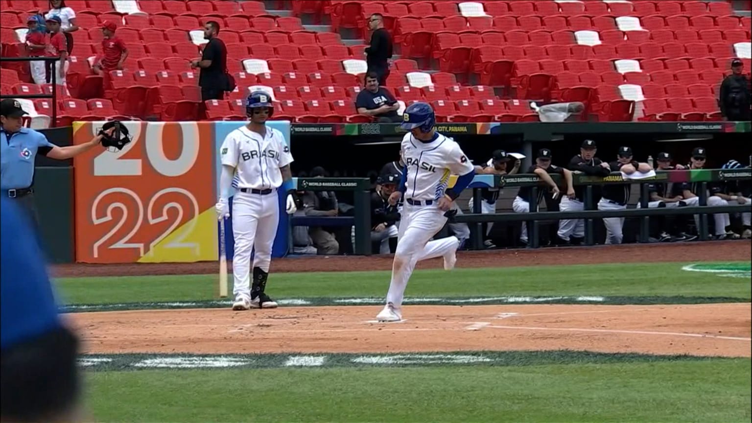 Team Brazil puts up four runs in the 1st inning | 09/30/2022 | MLB.com