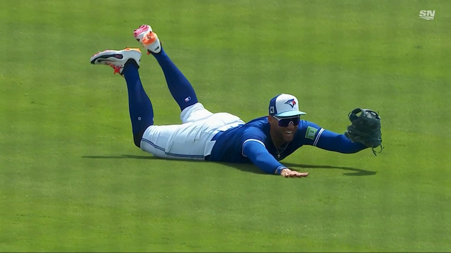George Springer's diving catch | 03/23/2025 | Toronto Blue Jays