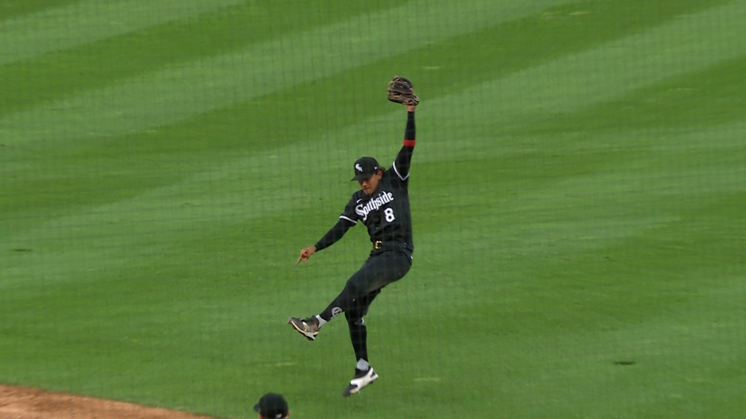 Nicky Lopez's jumping catch | 07/08/2024 | Chicago White Sox