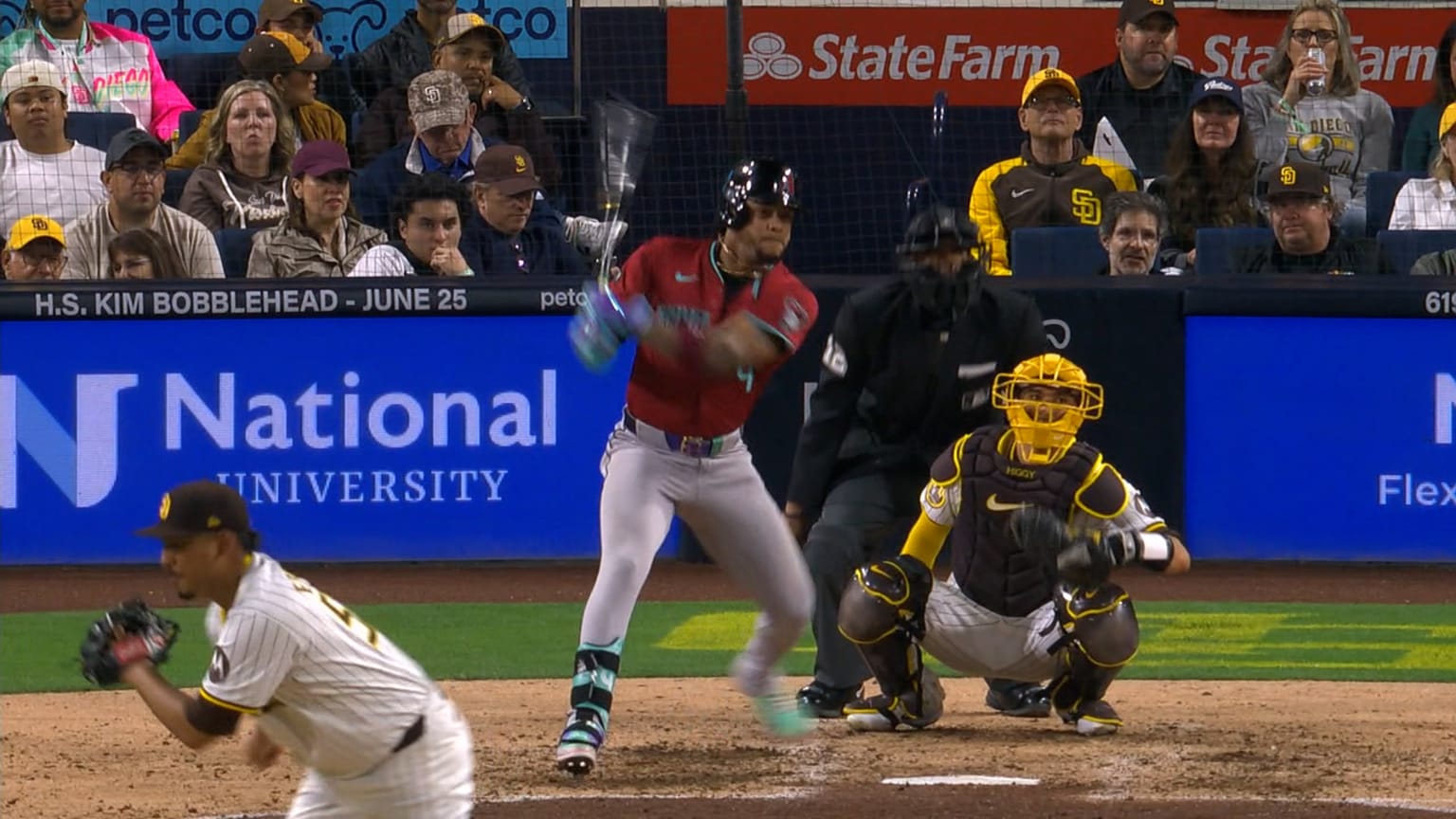 Marte pone arriba a D-backs con sencillo en la 7ma | 06/06/2024 | Los D ...