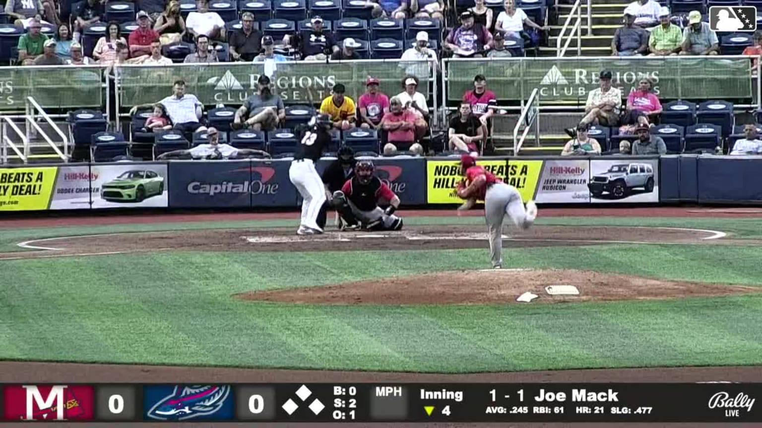 Landon Harper's sixth strikeout of the game | 08/29/2024 | Atlanta Braves
