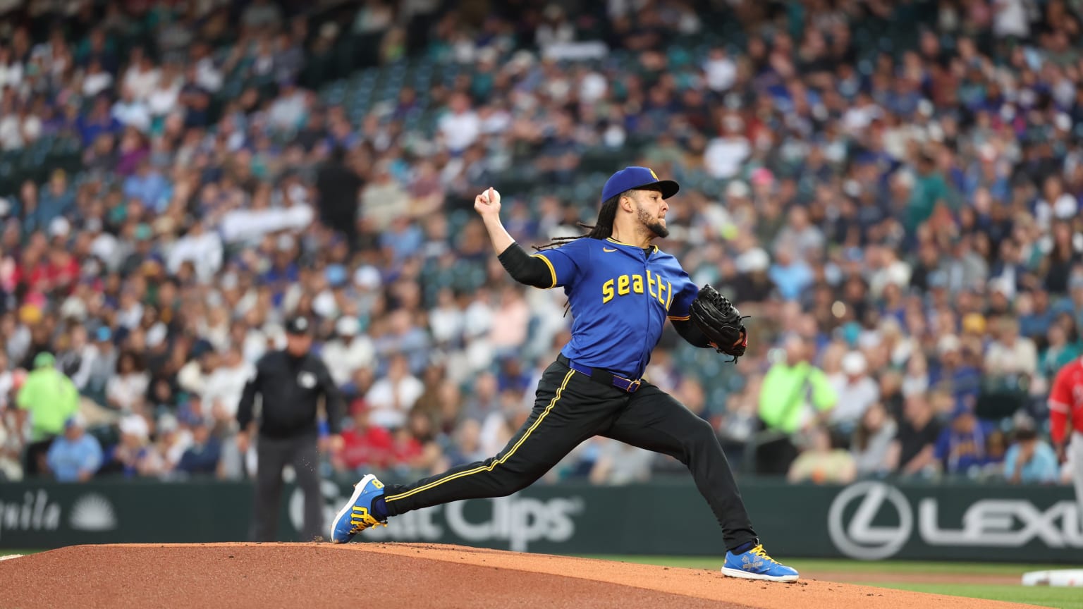 Luis Castillo K's Taylor Ward | 09/12/2025 | Seattle Mariners