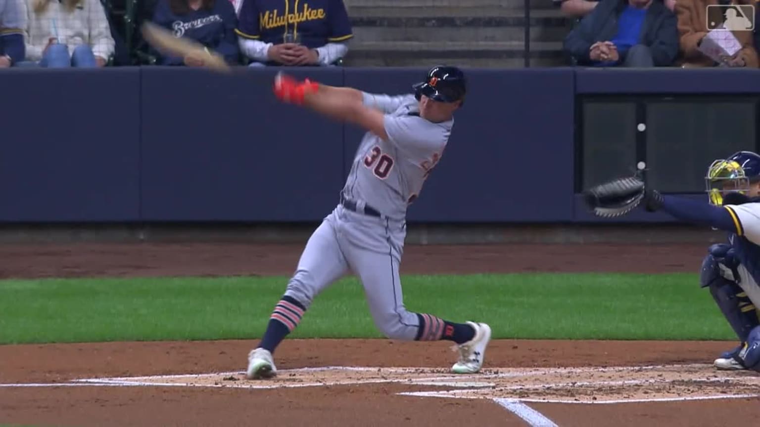 Kerry Carpenter hits a three-run home run in the 2nd | 04/25/2023 | MLB.com
