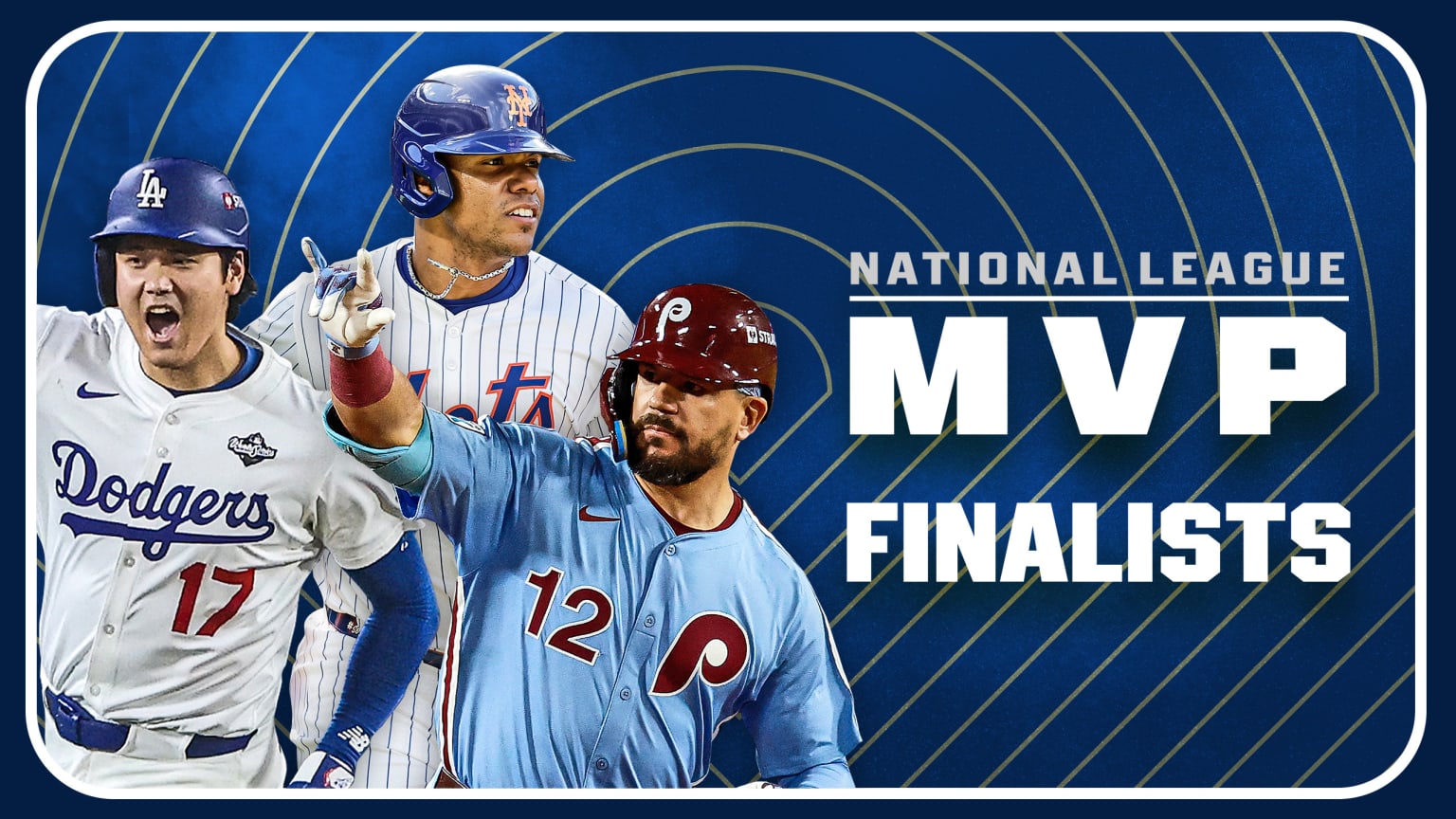 2025 National League MVP finalists | 11/04/2025 | New York Mets