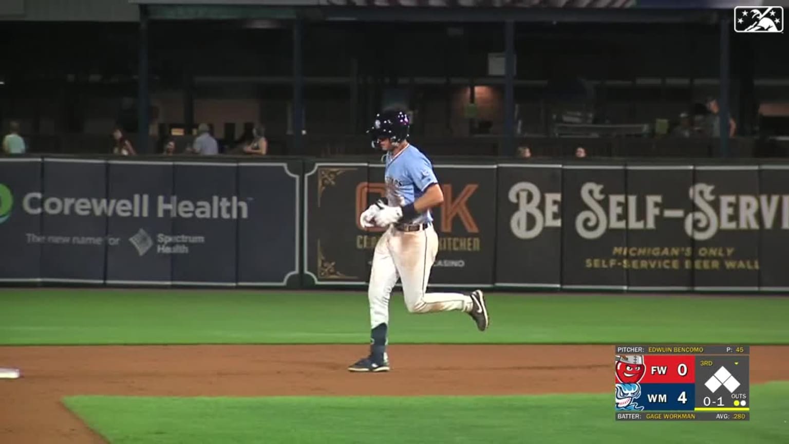 Gage Workman's solo homer | 07/28/2023 | MLB.com