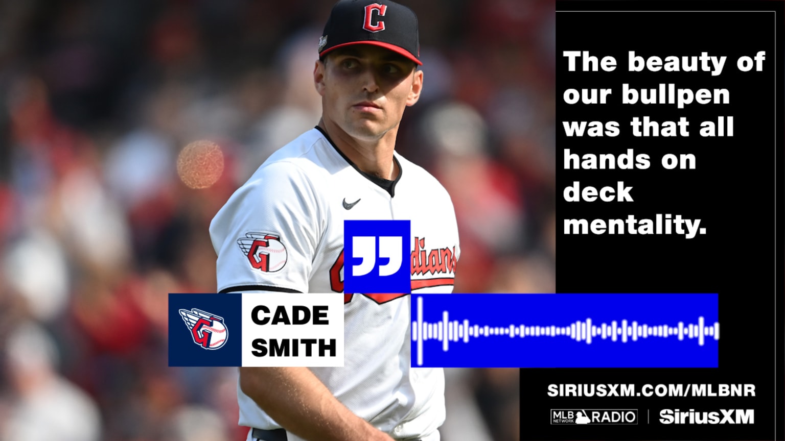 Cade Smith on the Guardians' bullpen, more | 11/06/2024 | Cleveland ...