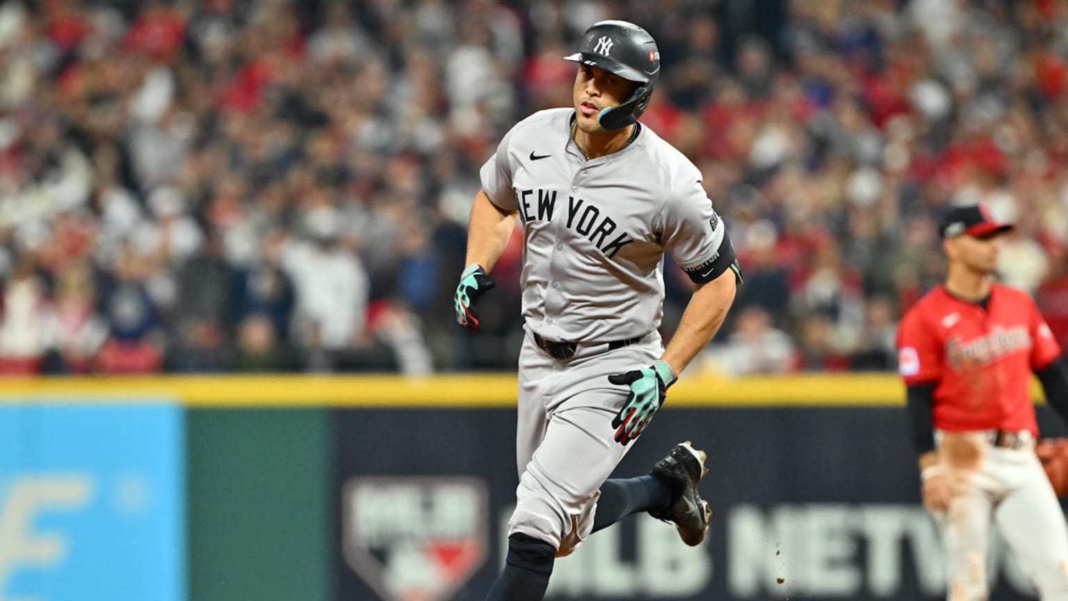 Stanton hits eight playoff home runs vs. Guardians | 10/20/2024 | MLB.com