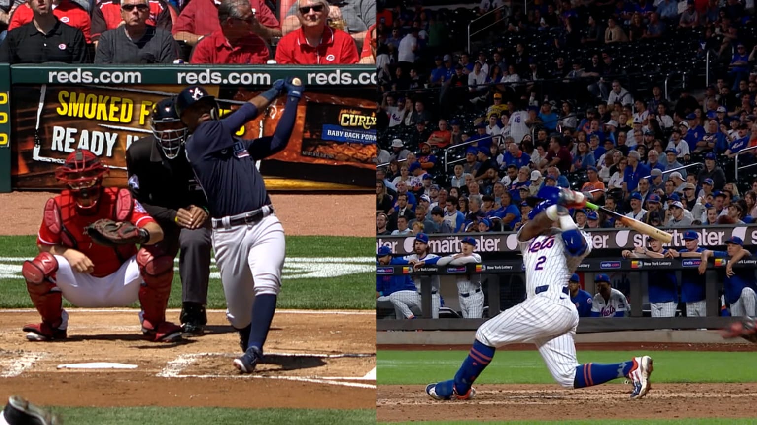 The first homers hit by the Acuña brothers | 09/19/2024 | MLB.com