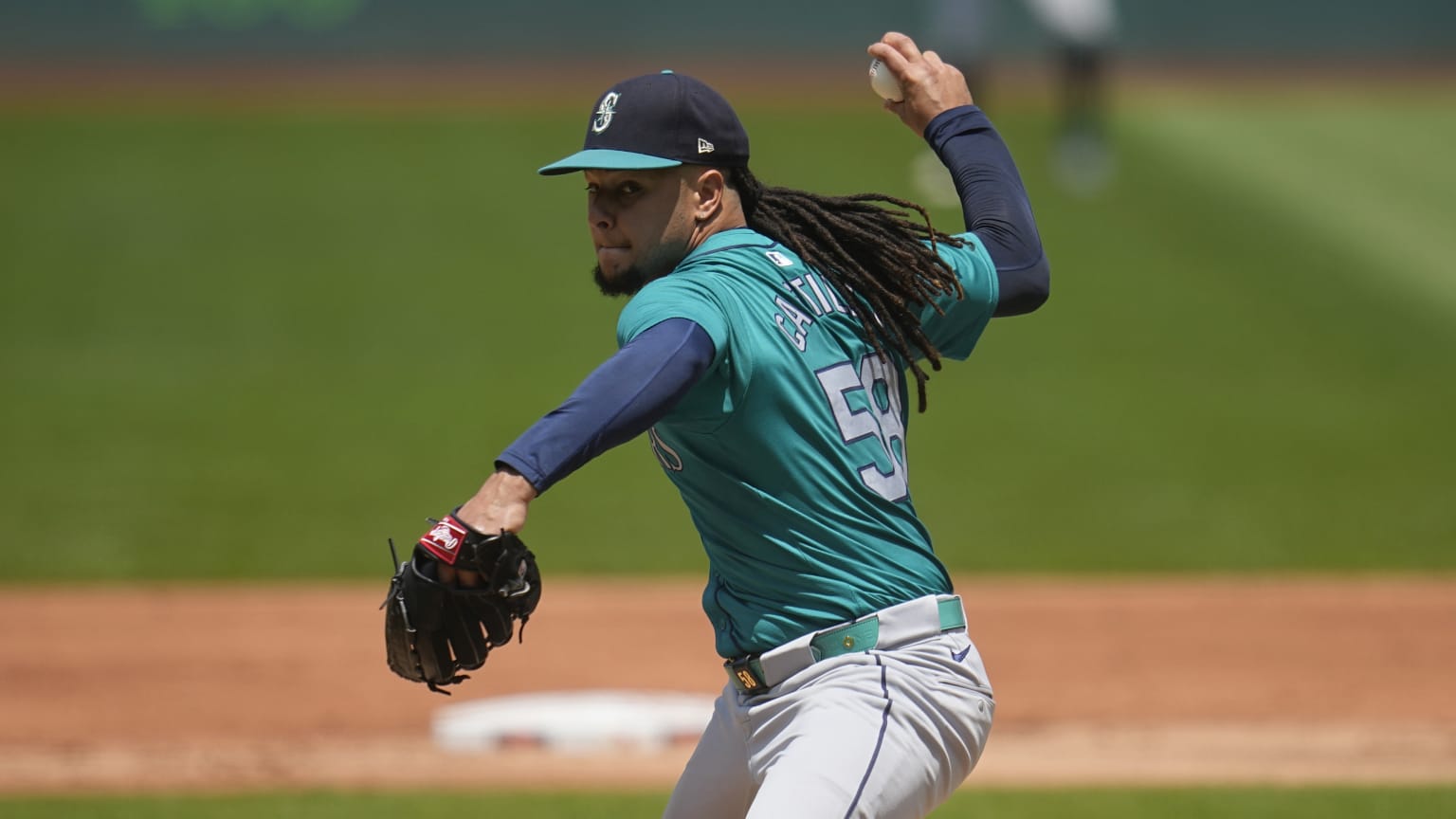 Luis Castillo strikes out four over five innings | 06/20/2024 | Seattle ...