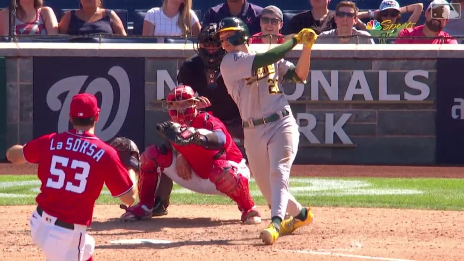 Zack Gelof collects four hits, two homers in big game | 08/13/2023 | MLB.com