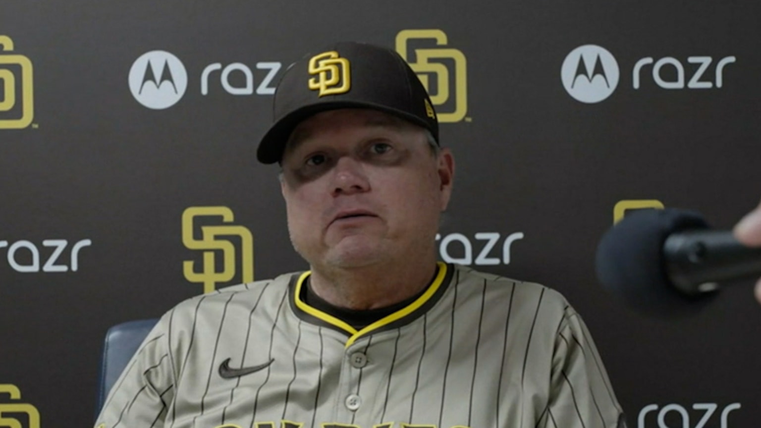 Mike Shildt on Dylan Cease's start in 4-3 loss | 05/07/2025 | San Diego ...