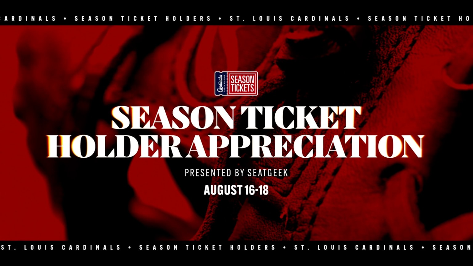Season Ticket Holder Appreciation Weekend | 05/24/2024 | St. Louis ...