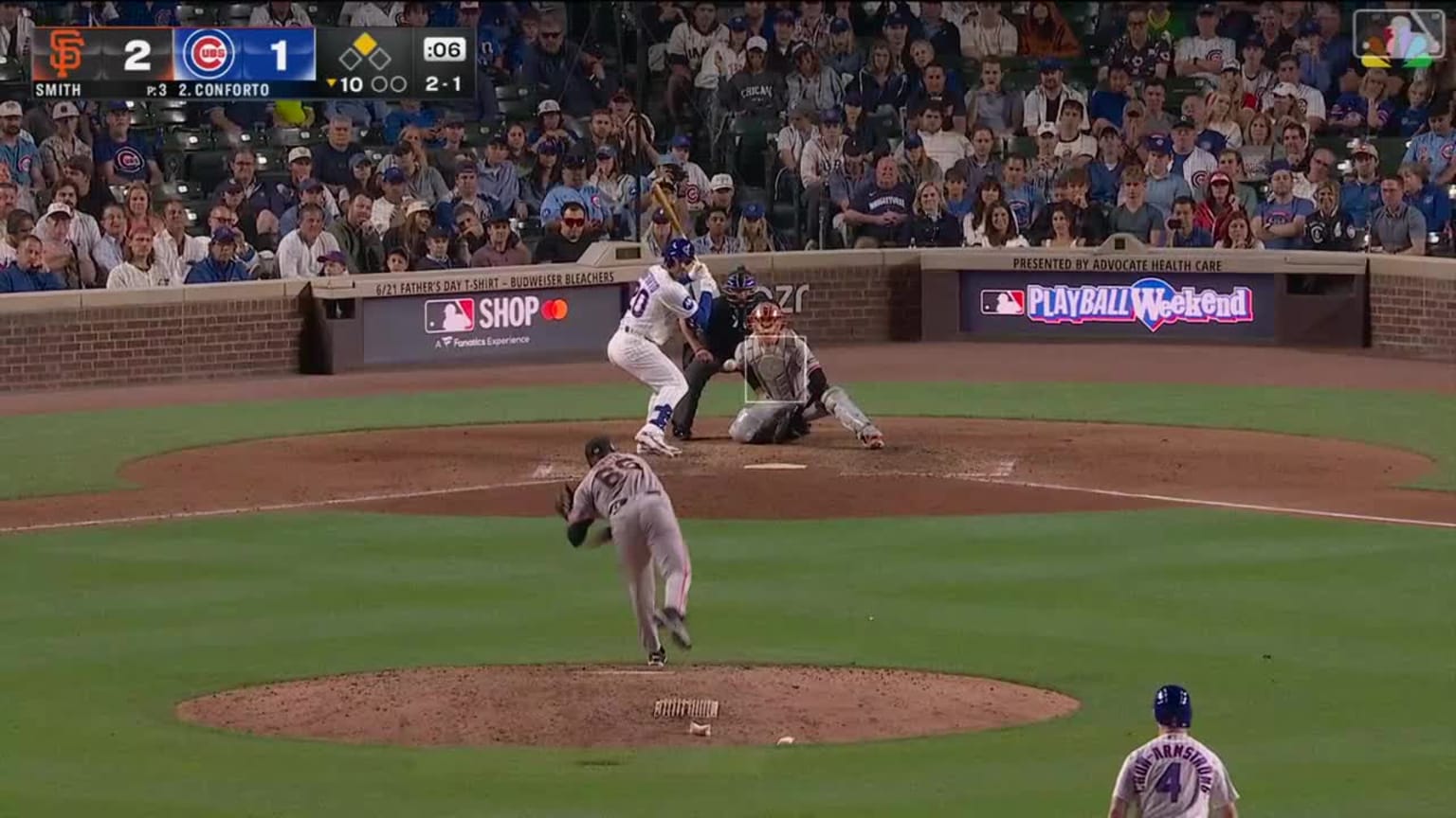 Ball 3 call overturned after Giants ABS challenge | 06/07/2026 | MLB.com