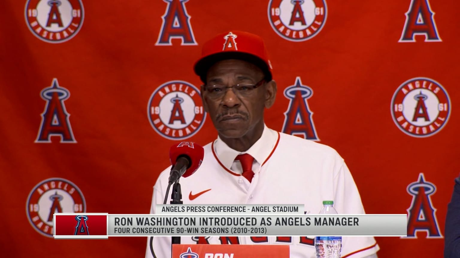 Angels introduce Ron Washington | 11/15/2023 | MLB.com