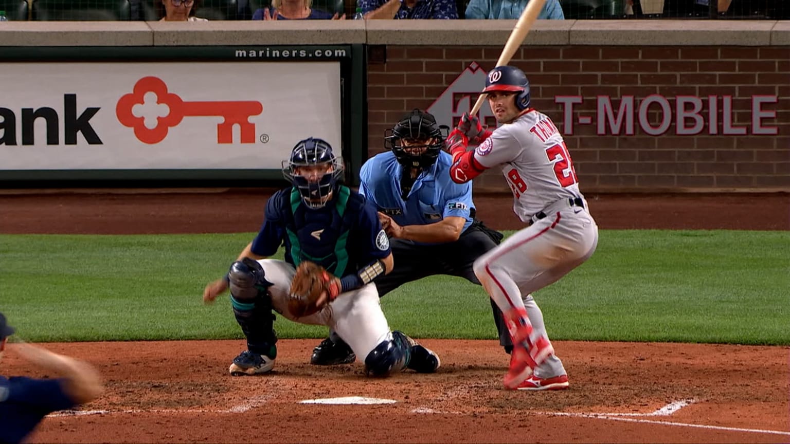 Lane Thomas punches an RBI single to right field | 08/23/2022 ...