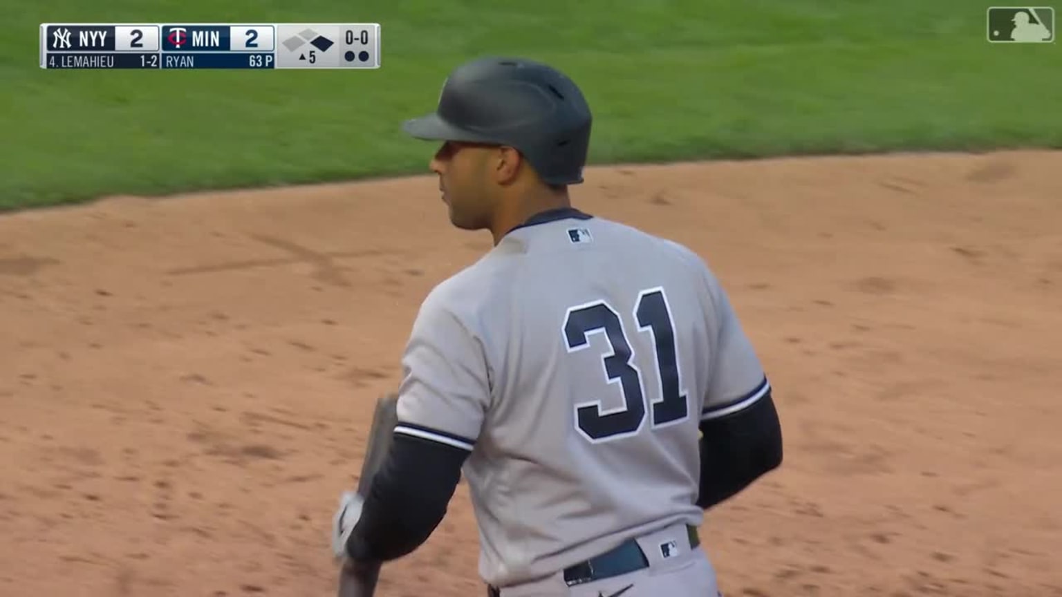 Aaron Hicks reaches first base safely after review | 04/25/2023 | MLB.com