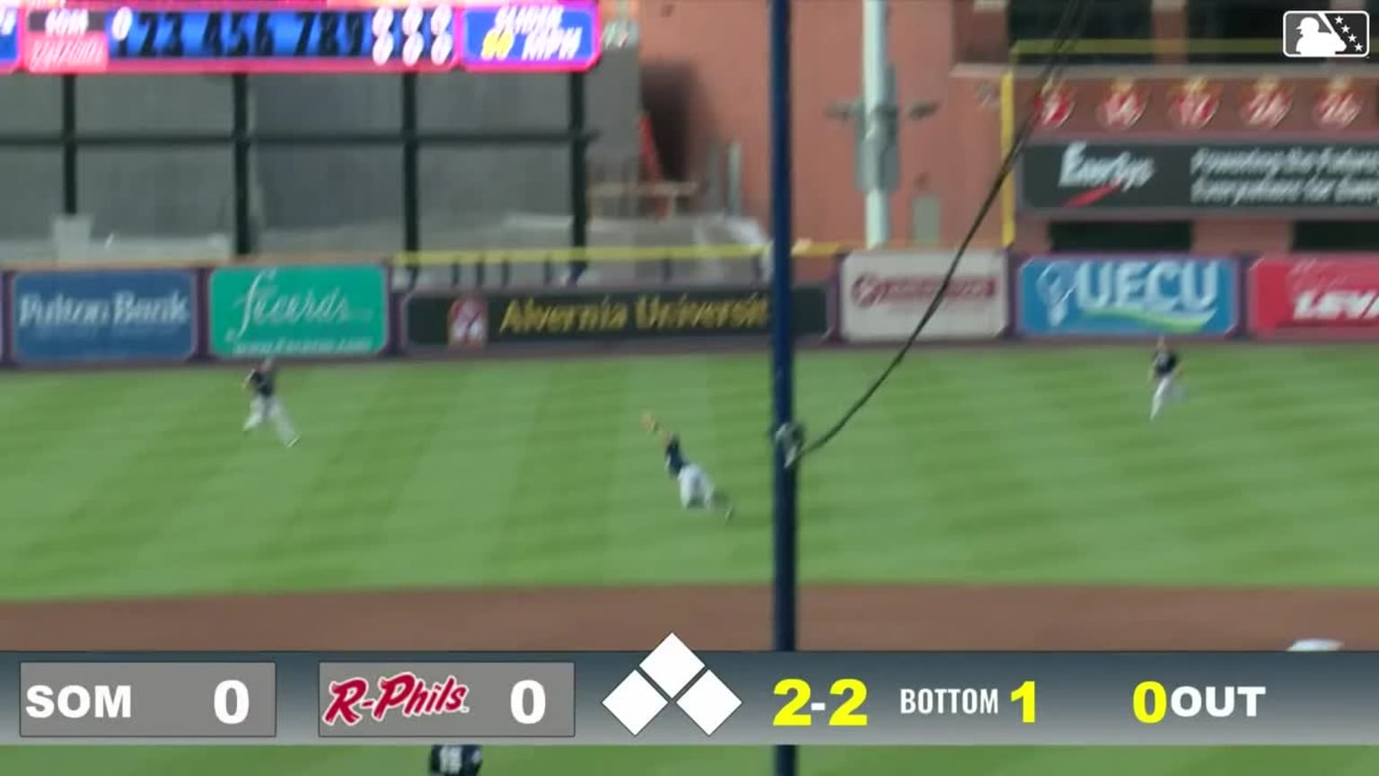 Benjamin Cowles' over-the-shoulder catch | 07/06/2024 | New York Yankees