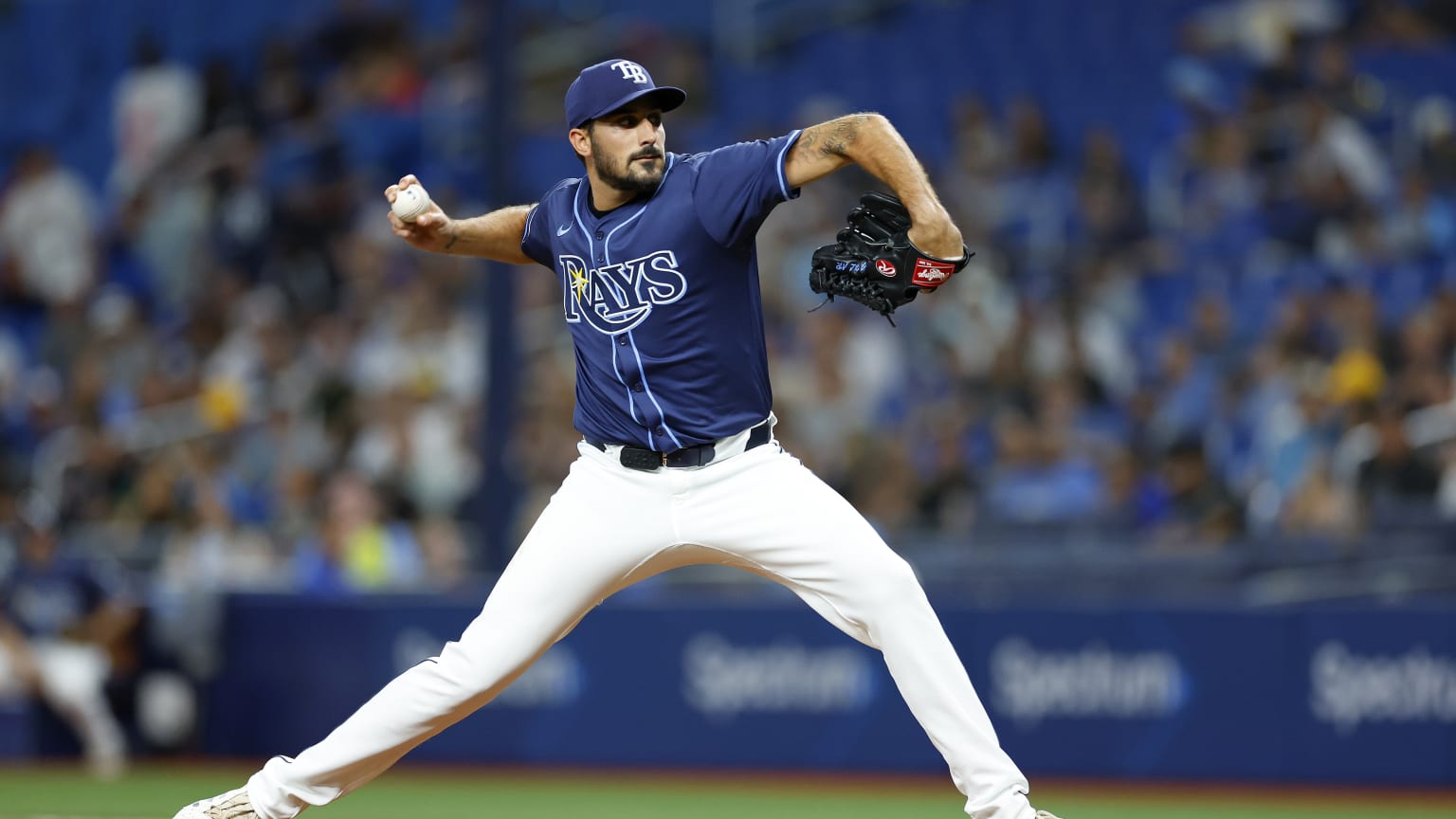 Zach Eflin strikes out five batters | 04/02/2024 | Tampa Bay Rays