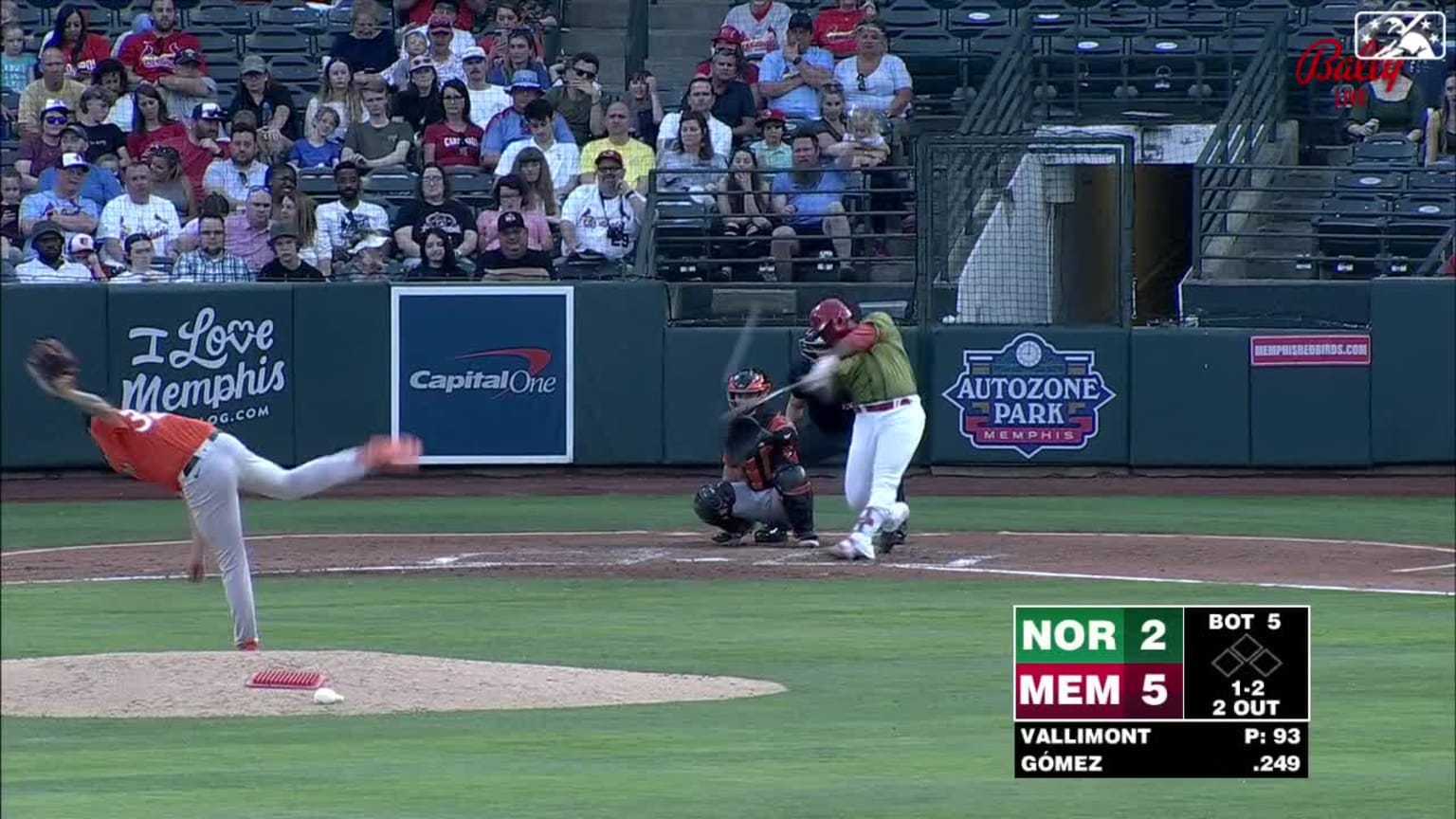 Moises Gomez's 10th home run | 05/29/2023 | MLB.com