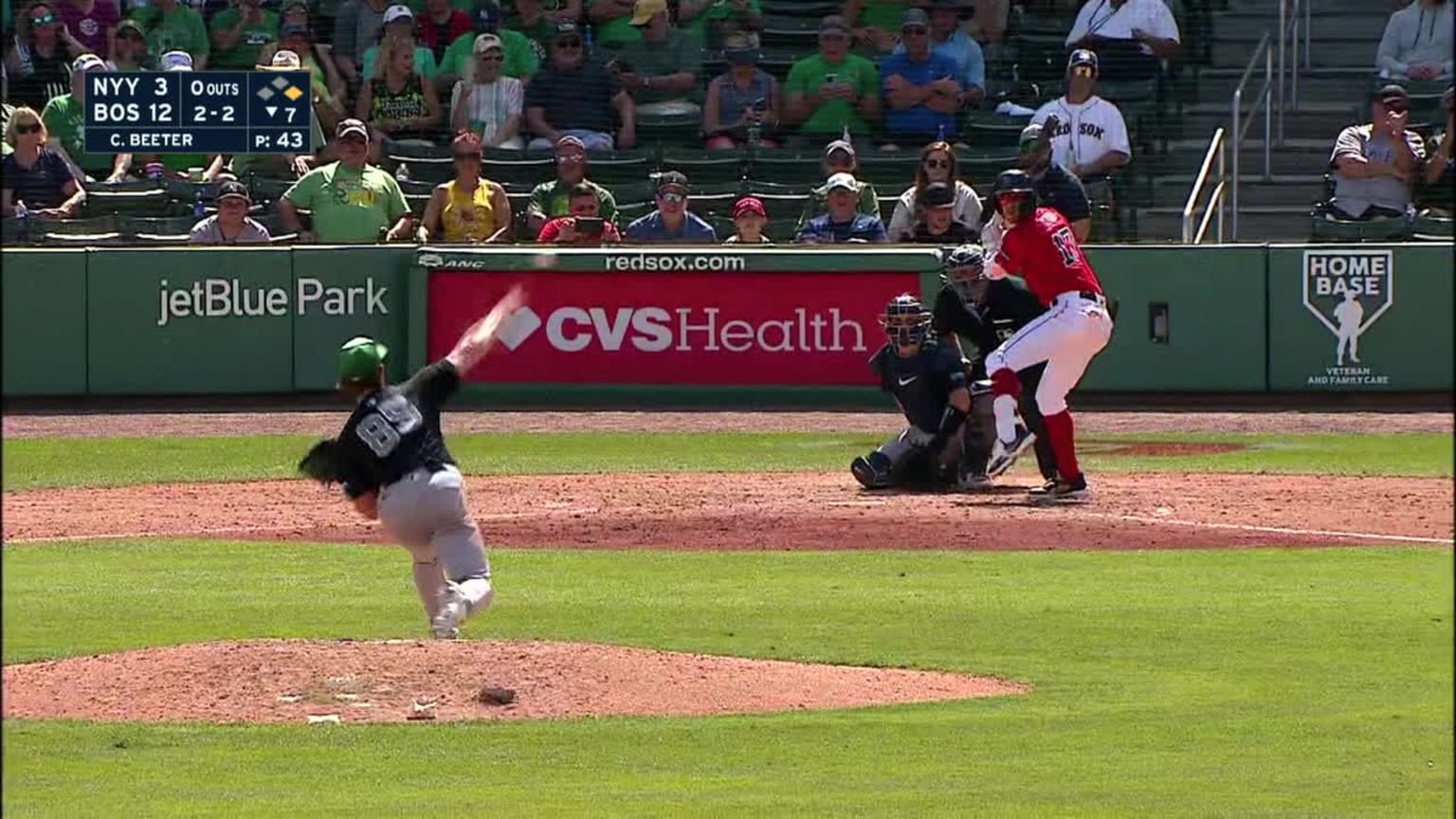 Clayton Beeter strikes out two in spring outing | 03/17/2024 | New York ...