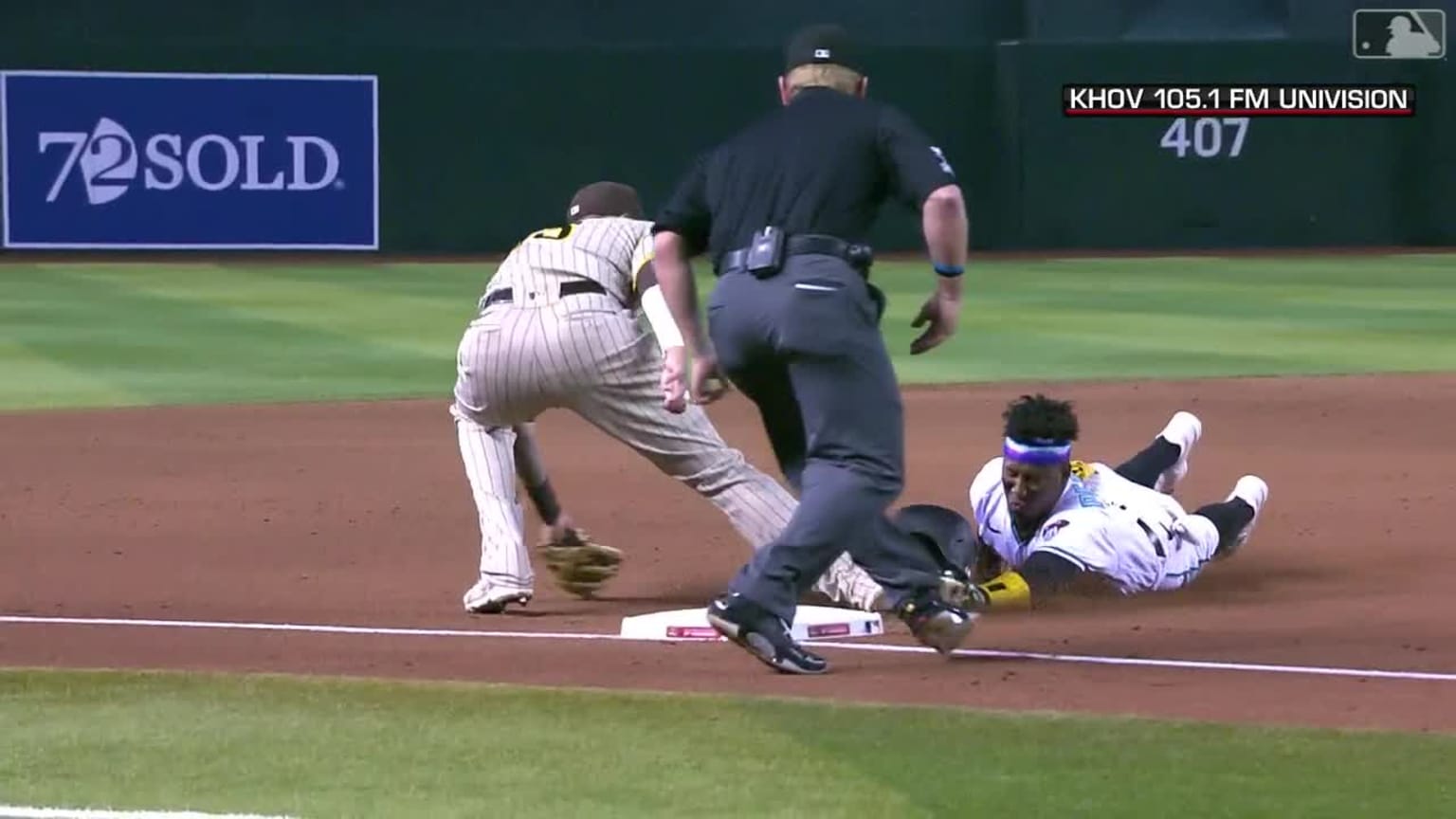 Geraldo Perdomo produce una carrera con triple | 04/20/2023 | MLB.com