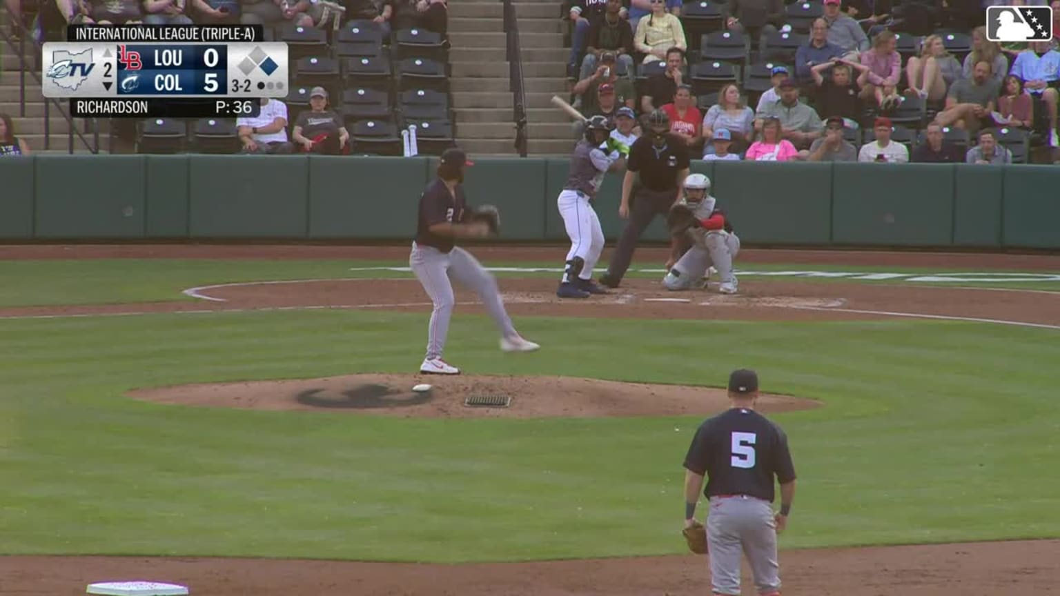 Kahlil Watson homers (10) on a fly ball to center field. Stuart ...