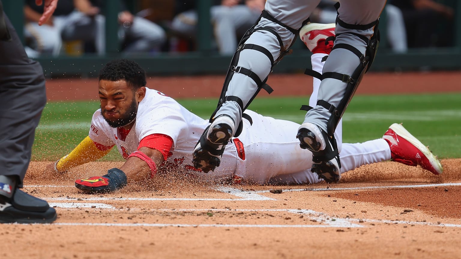 Victor Scott II scores from first on Nootbaar single | 05/07/2025 | St ...