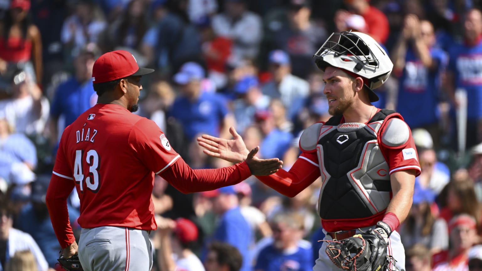 Alexis Díaz closes out Reds' win over the Cubs | 06/02/2024 ...
