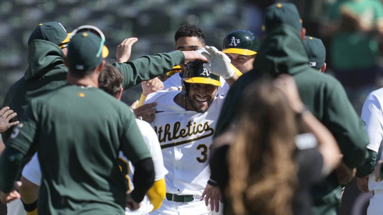 Bases-loaded walk leads to walk-off for A's | 03/31/2024 | MLB.com