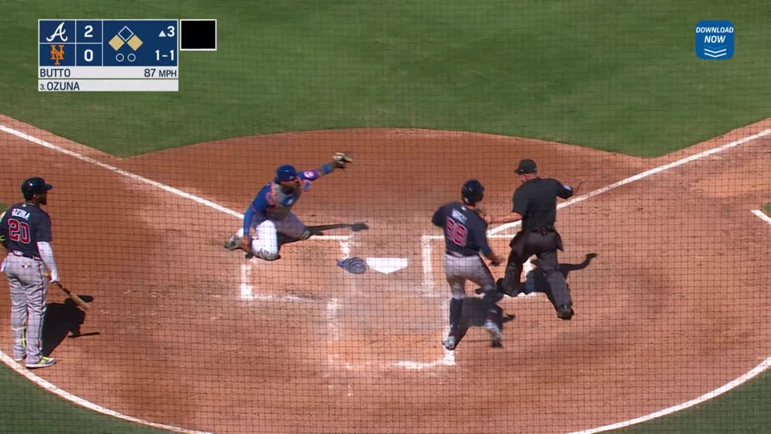 Braves score on double steal in the top of the 3rd | 03/02/2023 ...