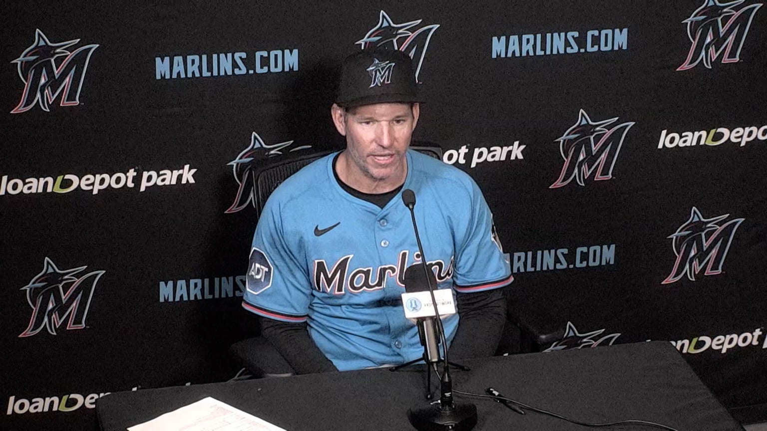 Clayton McCullough on Griffin Conine's homer, win | 03/30/2025 | Miami ...