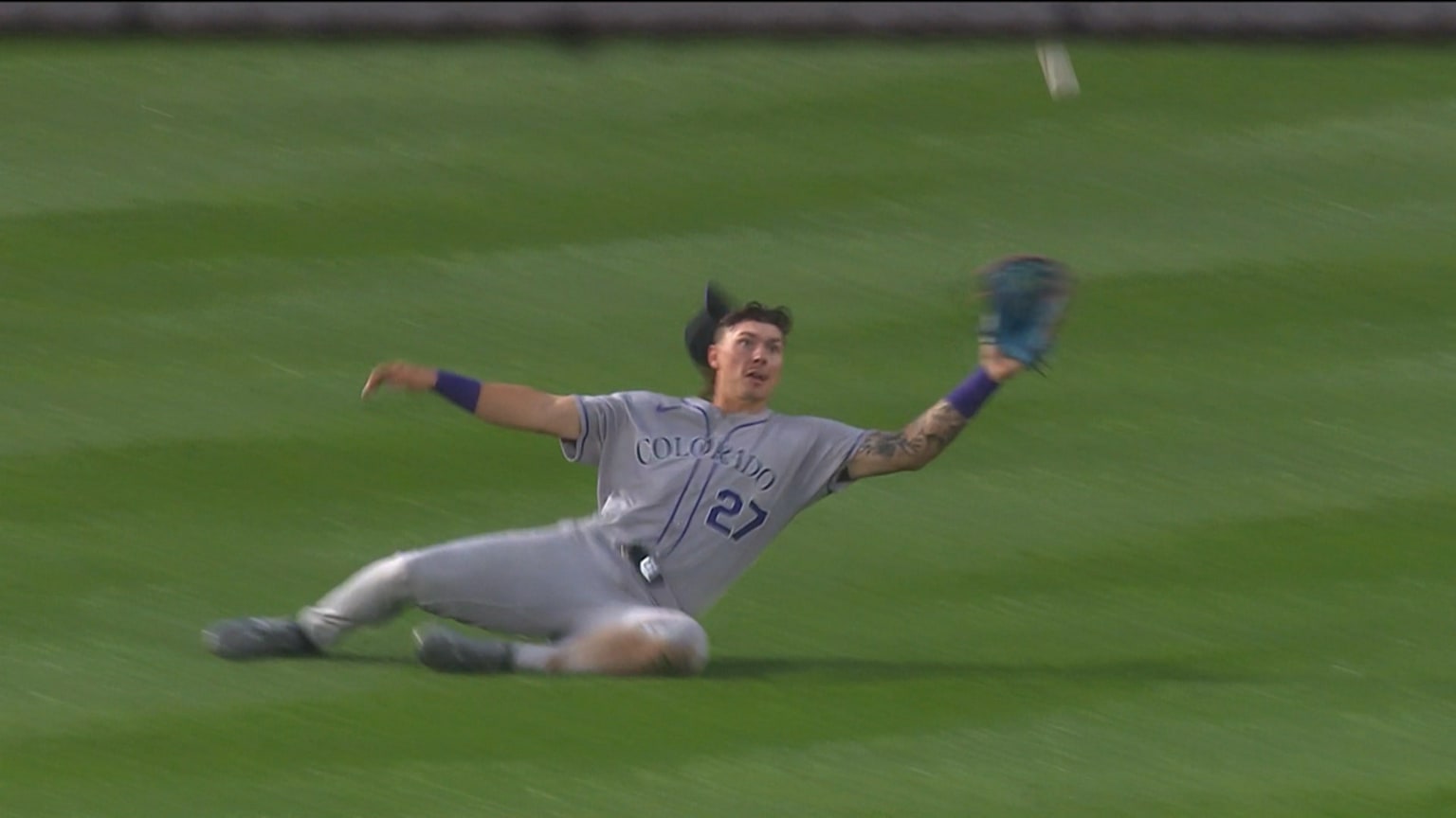 Jordan Beck's sliding grab | 06/16/2025 | MLB.com