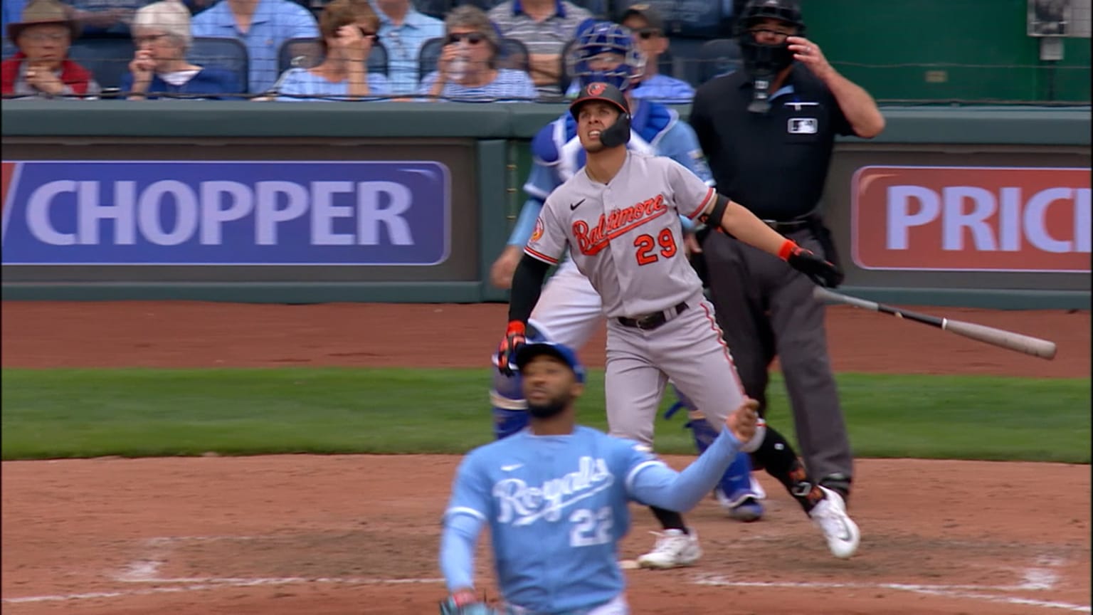 Ramón Urías' ground-rule two-run double | 05/04/2023 | Baltimore Orioles